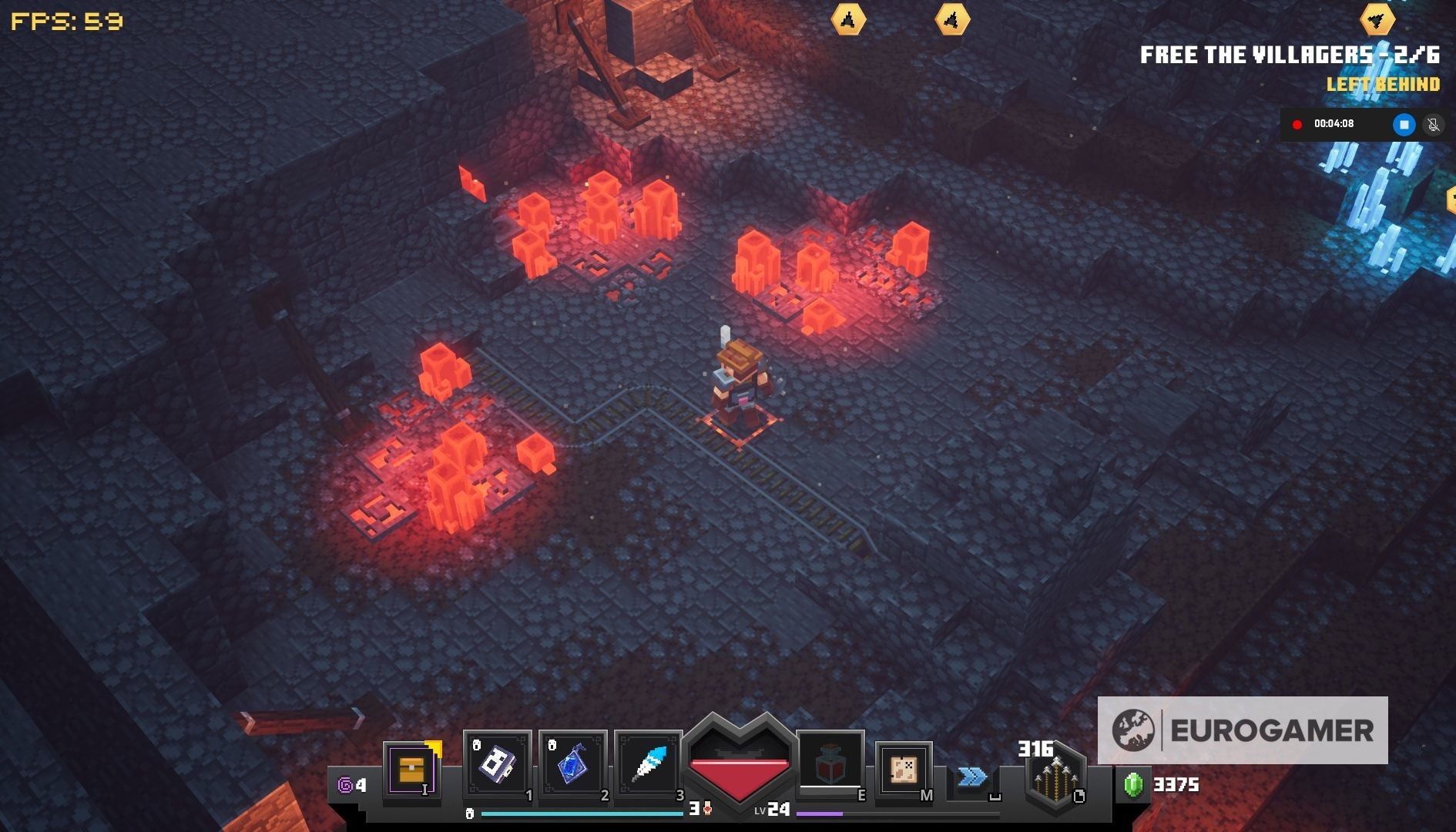 Minecraft Dungeons Redstone Mines Rune Oleary Liffir
